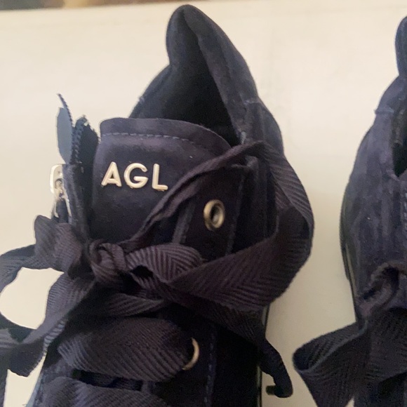 Agl | Shoes | Agl Suede Sneakers | Poshmark
